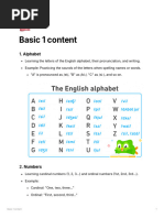 A1 Level English Book PDF Guide | PDF | Noun | Grammatical Tense