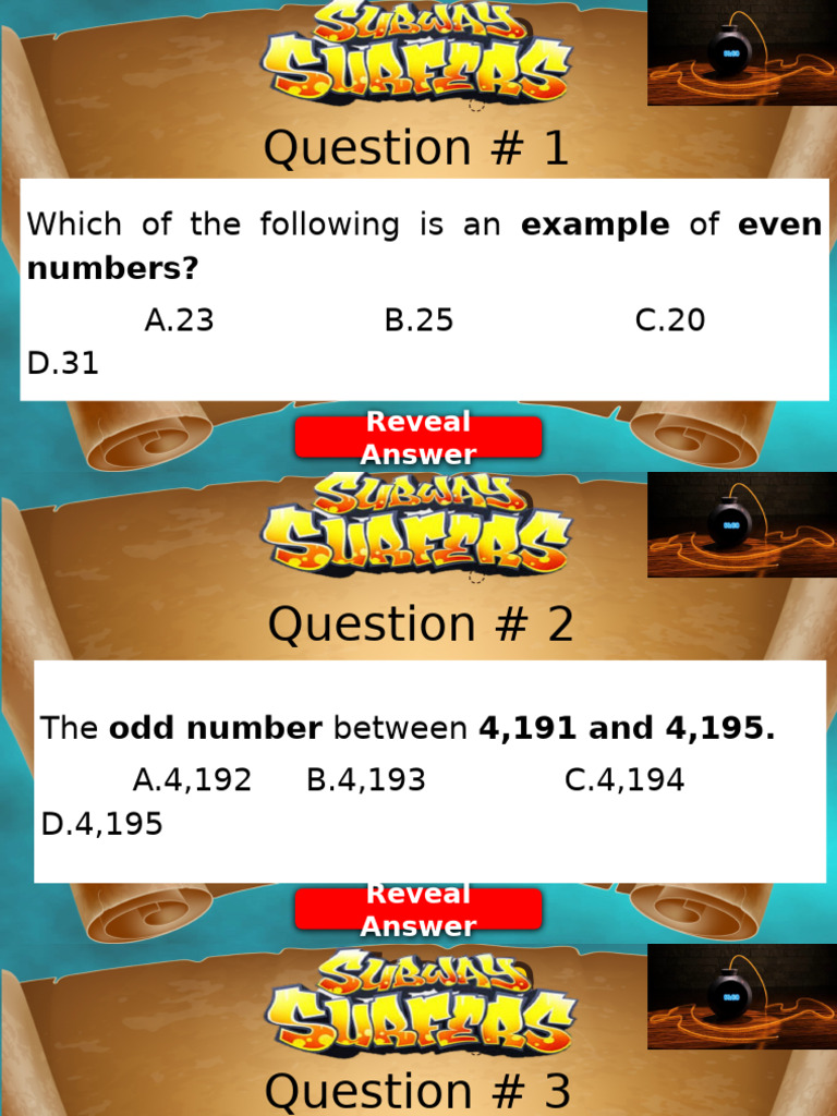 Subway-Surf-Q3 Reviewer Math - Long Quiz | PDF | Mathematical Notation ...