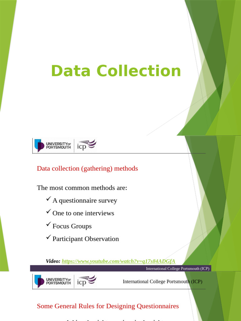 Data Collection Methods Guide | PDF | Questionnaire | Interview