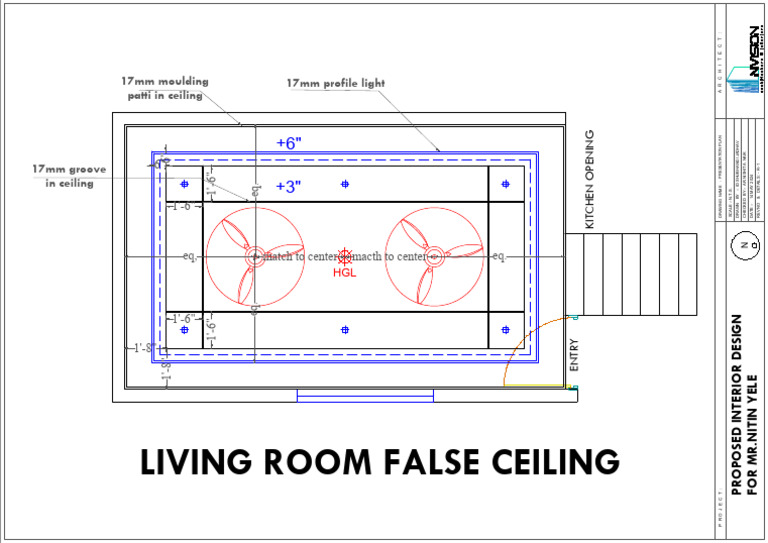 Living Room False Ceiling Details 10.12 | PDF | Architectural Design ...