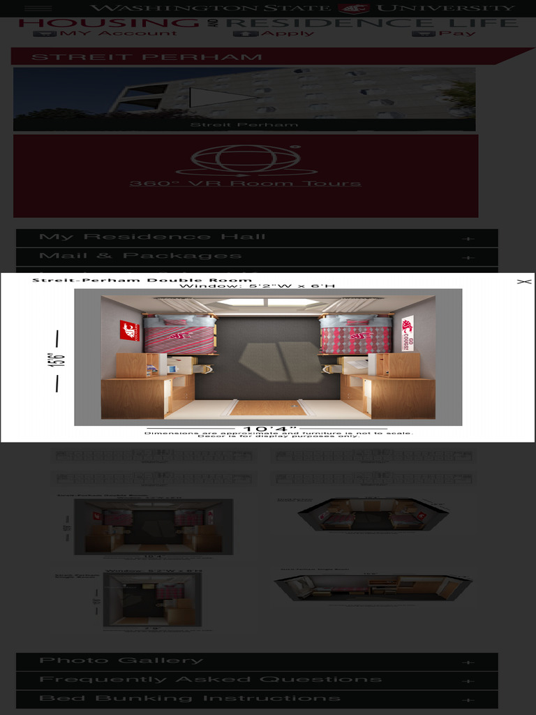 Streit Perham Residence Hall Overview | PDF