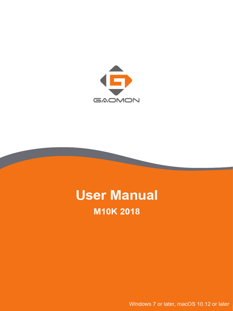 User Manual M10K 2018 | PDF | Computer Monitor | Cursor (User Interface)