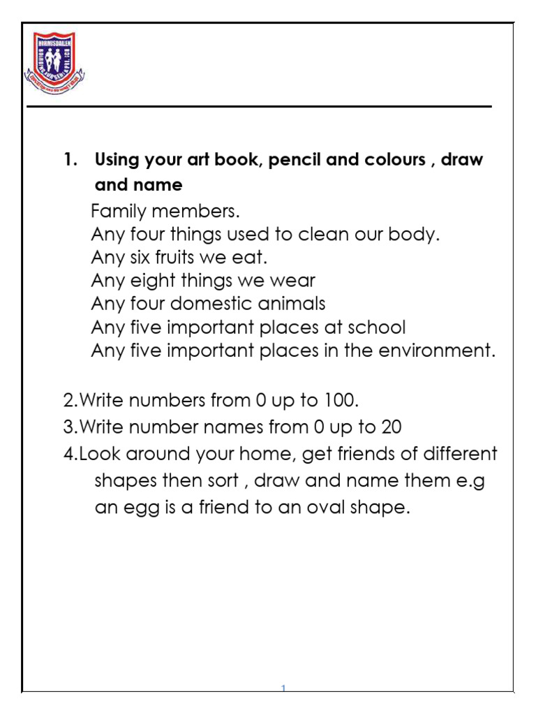 Top Class English Recess Package, 2020 Hormisdallen Schools | PDF