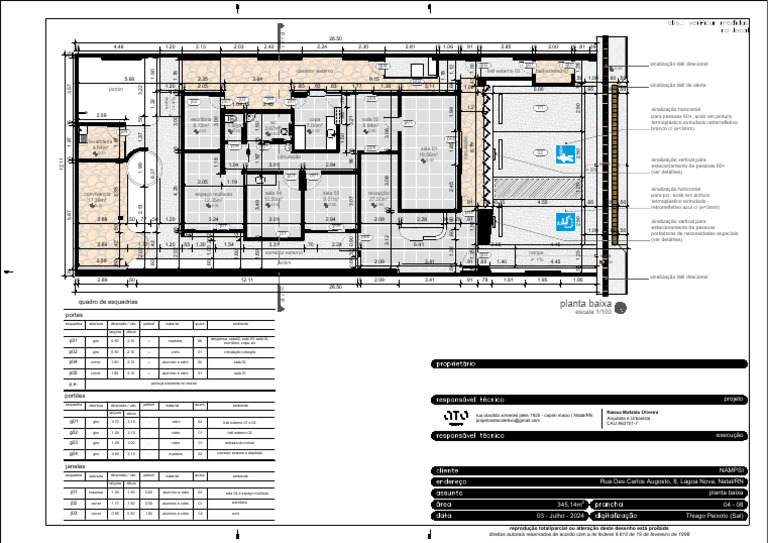 Prancha 04 - Planta Baixa | PDF