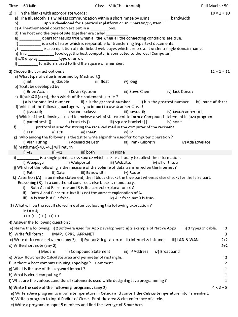 Computer (Annual (CH 3,4,5,6) ) | PDF | Area | Computer Engineering