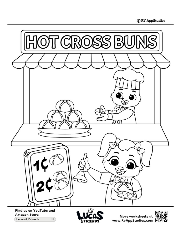 448 Nursery Rhymes Hot Cross Buns | PDF