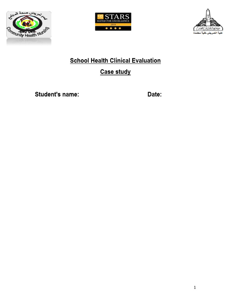 Case Study Report Final | PDF | Meal | Diseases And Disorders