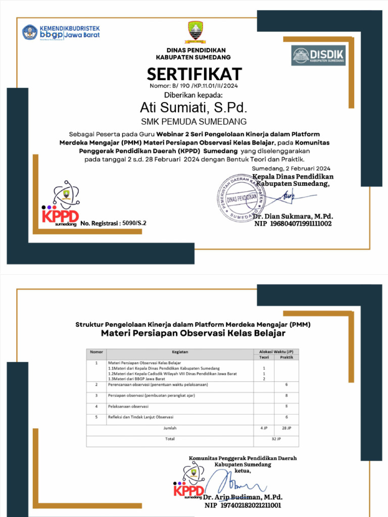 Profil Ati Sumiati, S.Pd. di SMK Pemuda | PDF