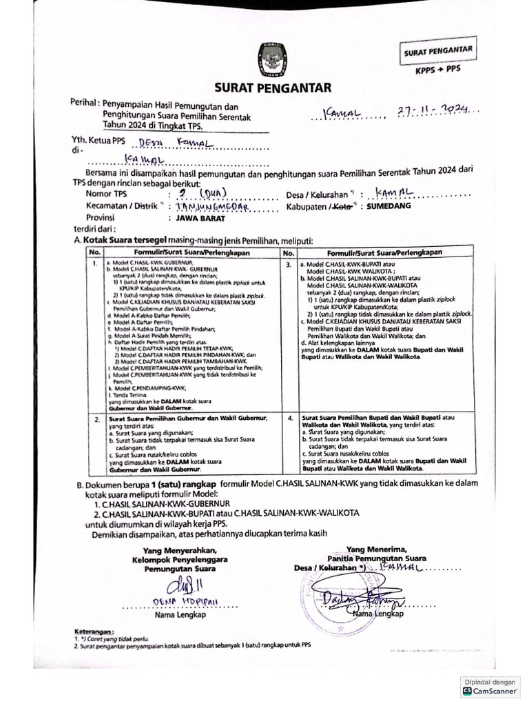 Pengantar Kpps-Pps Tps 2 | PDF