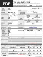 Pds Sample Fill Up | PDF | Government