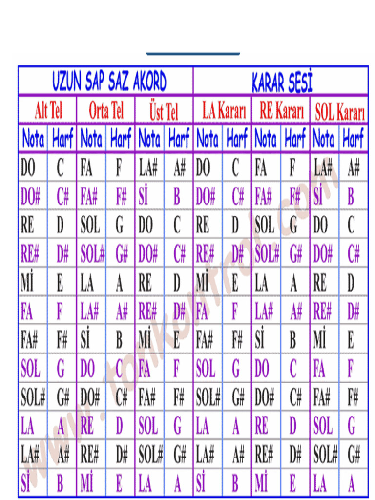 Uzun Sap Akord | PDF