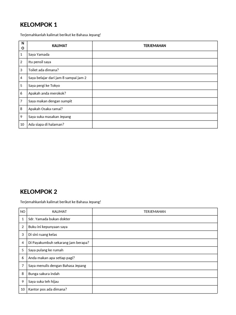 Soal Kuis Bab 1-10 | PDF