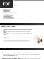 SAP PM Work Clearance Management PDF | PDF | Occupational Safety And ...