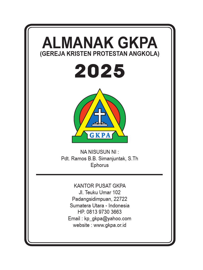 Almanak GKPA 2025 | PDF