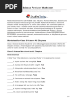 BODMAS Questions Worksheet | PDF
