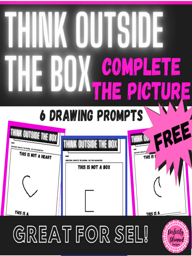 Complete The Picture: 6 Drawing Prompts | PDF
