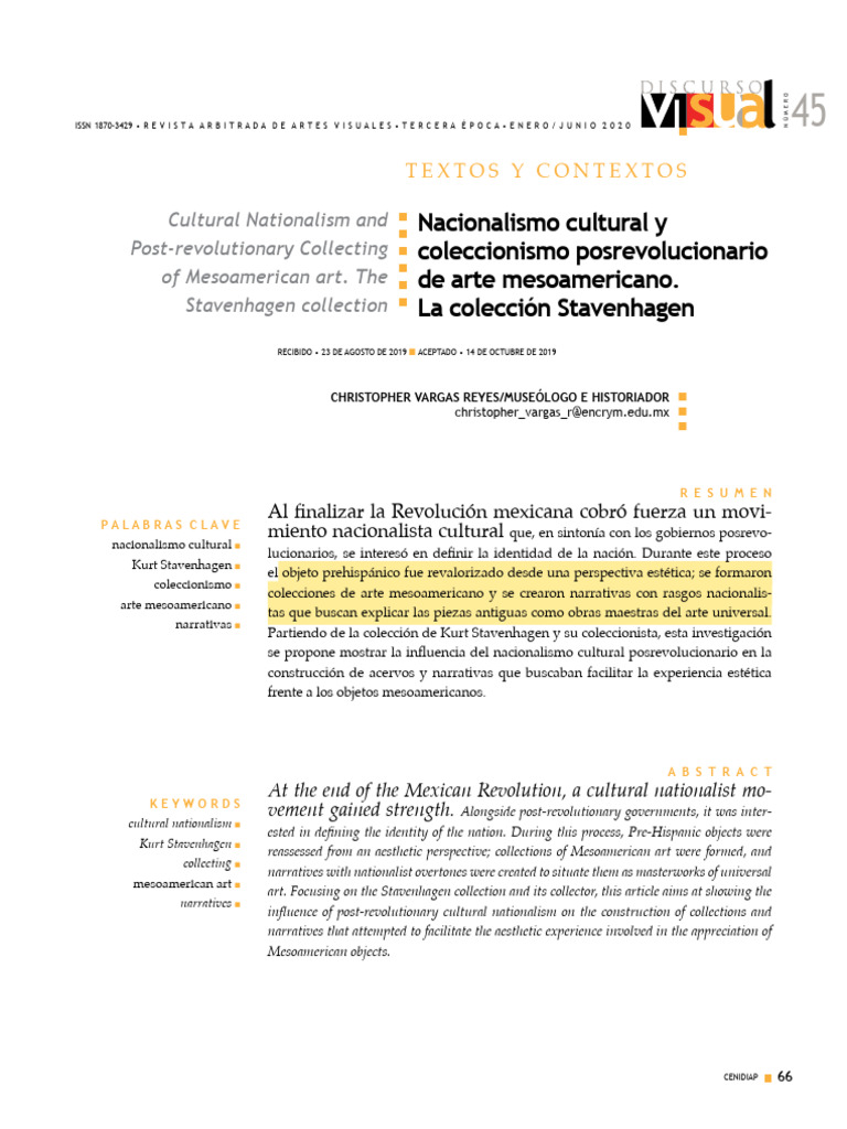 08 - Nacionalismo - Cultural - y - Coleccionismo - Posrevolucionario - de - Arte - Mesoamericano ...