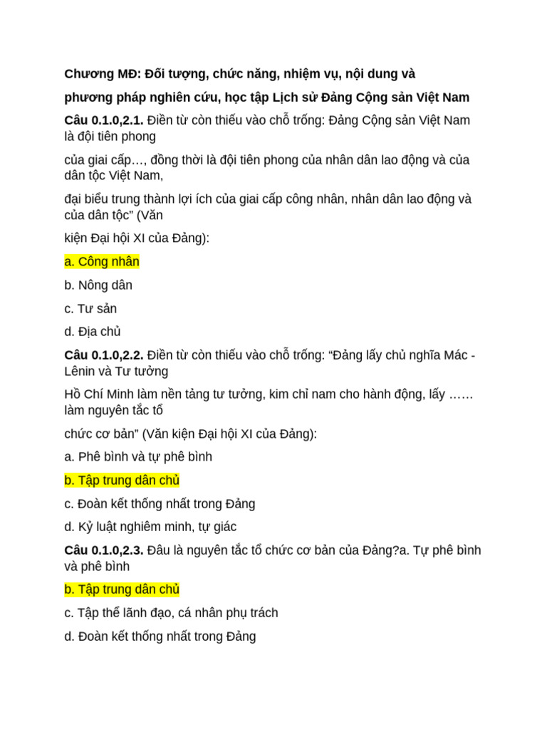 Chương MĐ c1 LSD | PDF