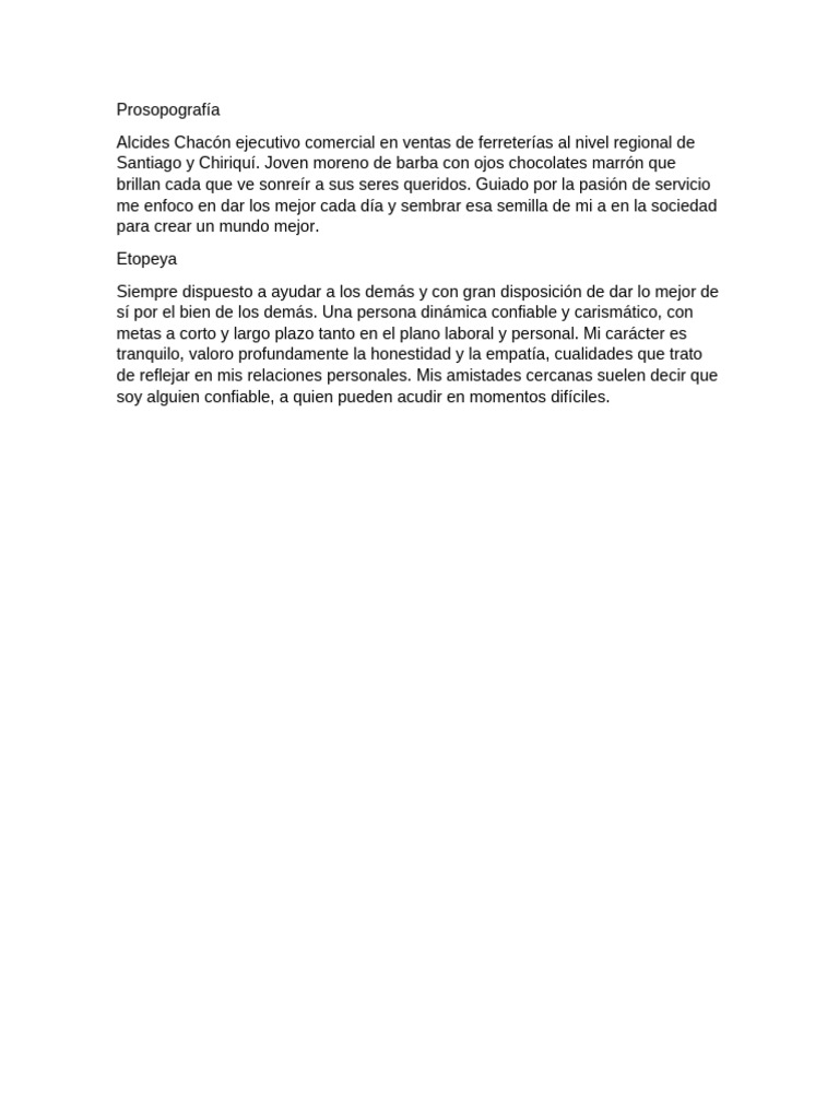 Prosopografía | PDF