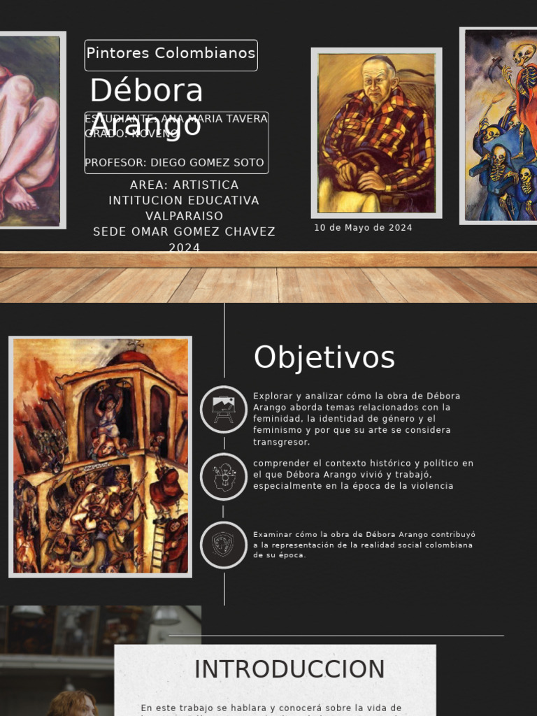 Ana Maria Tavera - Débora Arango | PDF | Pinturas | Las artes