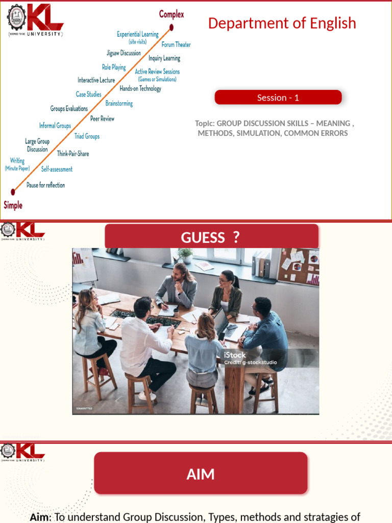 Mastering Group Discussion Skills | PDF | Communication | Body Language