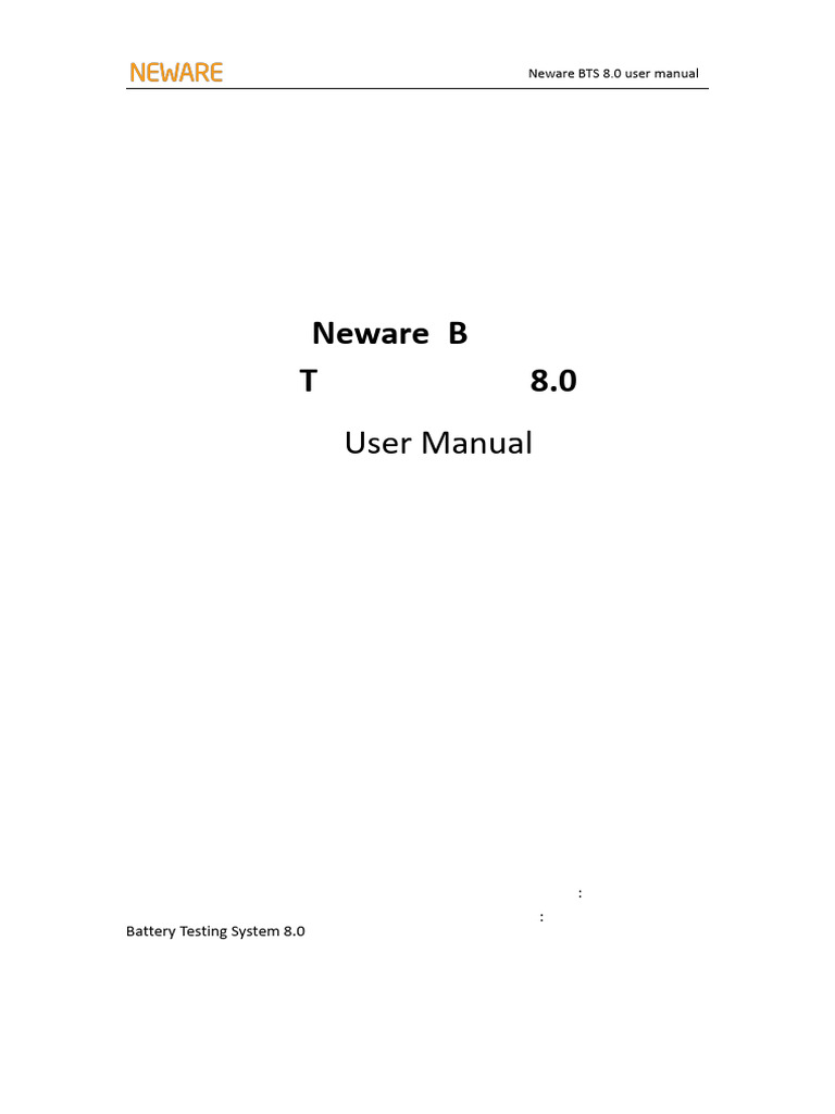 BTSClient8.0 User Manual V1.4-Eng | PDF | Computer File | File System