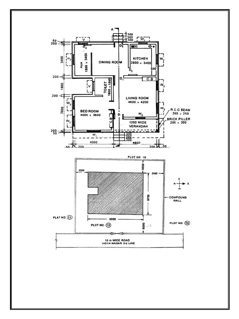 Computer Aided Civil Engineering Drawing Lab Manual (1) - R19-2year | PDF