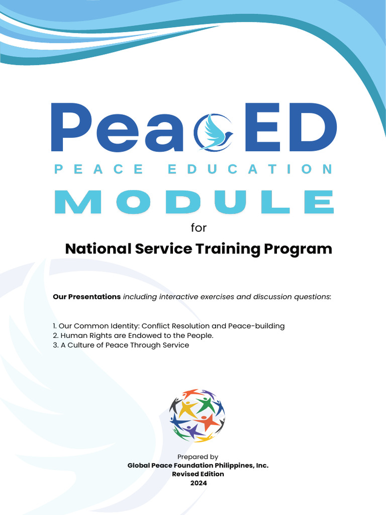 PeacED Module Story Board | PDF | Identity (Social Science) | Virtue