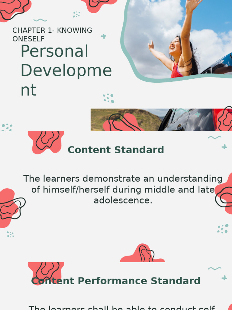 Personal Development WEEK 1 | PDF | Self Concept | Self
