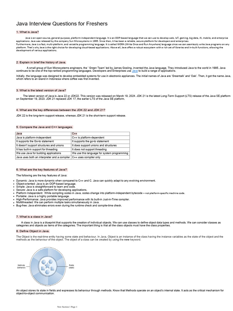 Java Interview Questions | PDF | Java Virtual Machine | Java (Programming Language)