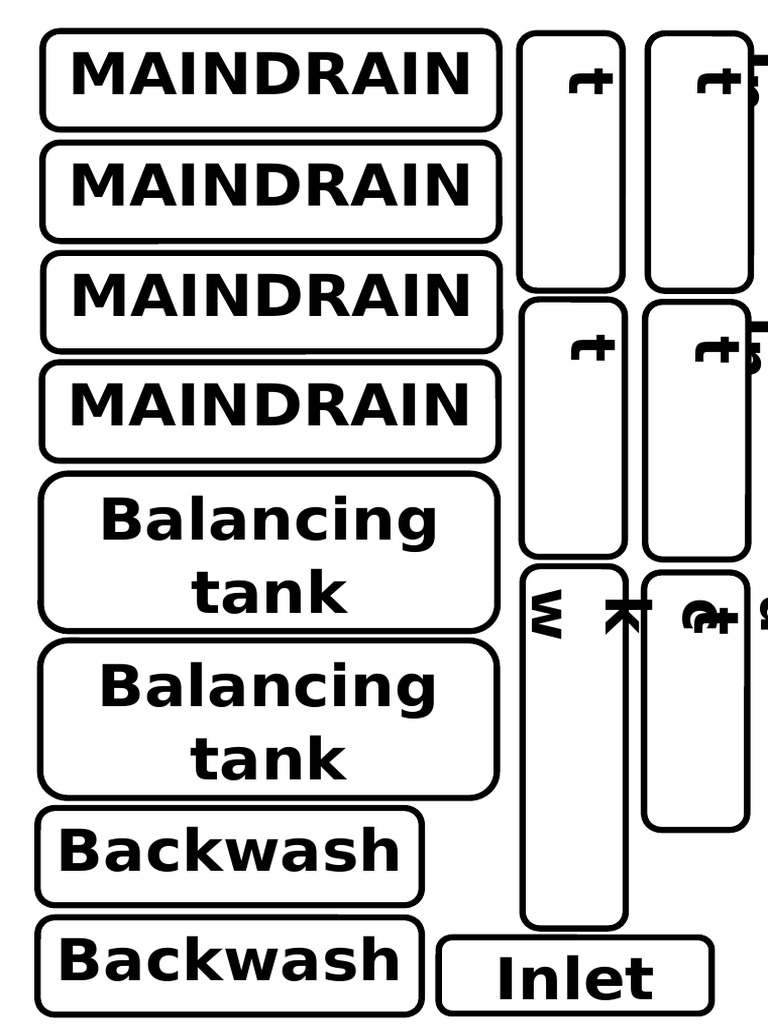 Maindrain Maindrain Maindrain Maindrain Balancing Tank Balancing Tank ...