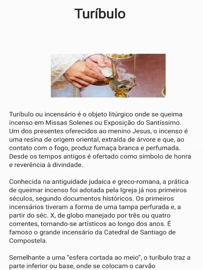 Turíbulo - 240419 - 204430 | PDF