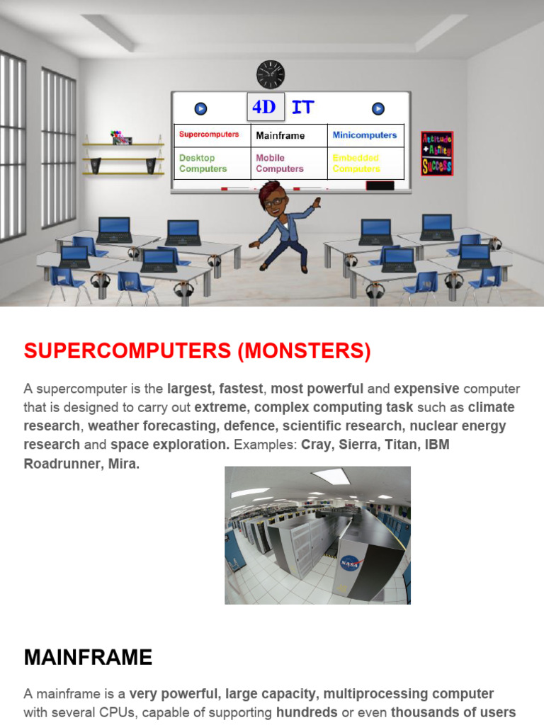 4d Types of Computers | PDF