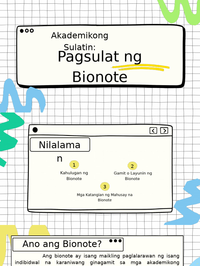 Bionote | PDF