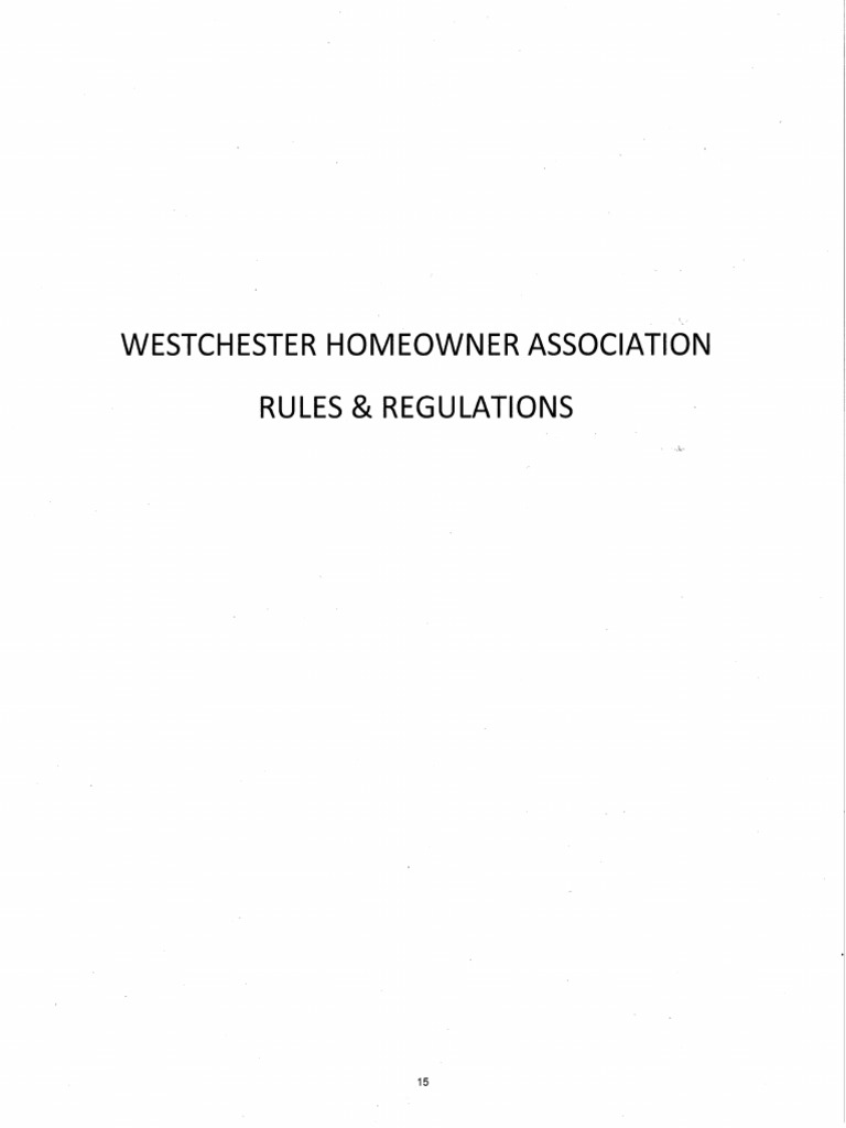 WCM Rules | PDF | Trailer (Vehicle) | Parking