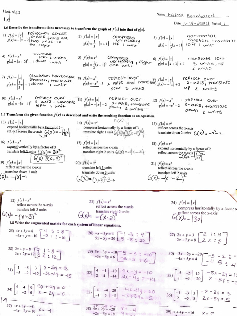 Hof Alg 2: C :es.s | PDF