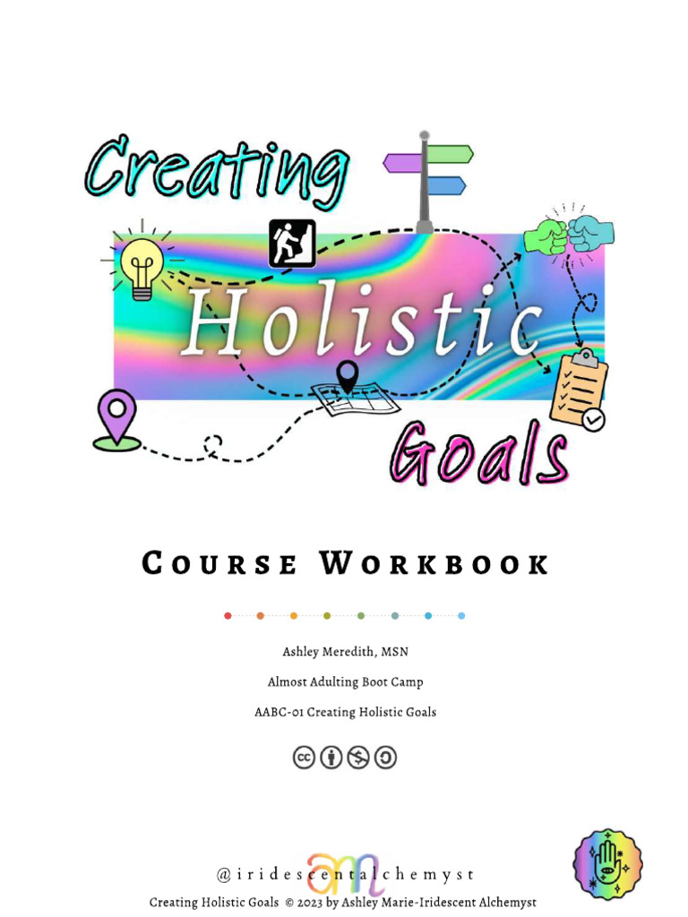 Creating Holistic Goals Workbook 1-3 | PDF | Courage | Extraversion And ...