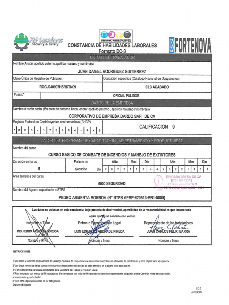 Dc3 Rodriguez Gutierrez Juan Daniel | PDF