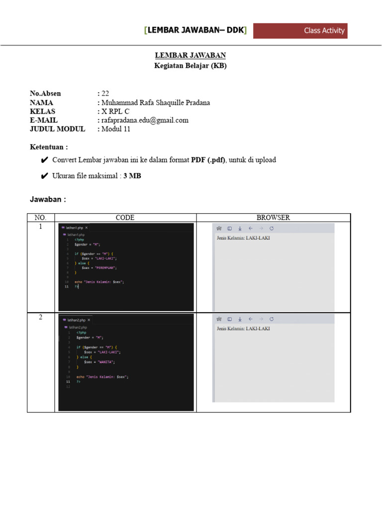 Panduan Looping PHP: While & Do-While | PDF