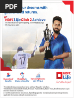 HDFC Guaranteed Income Insurance Plan | PDF | Insurance | Life Insurance