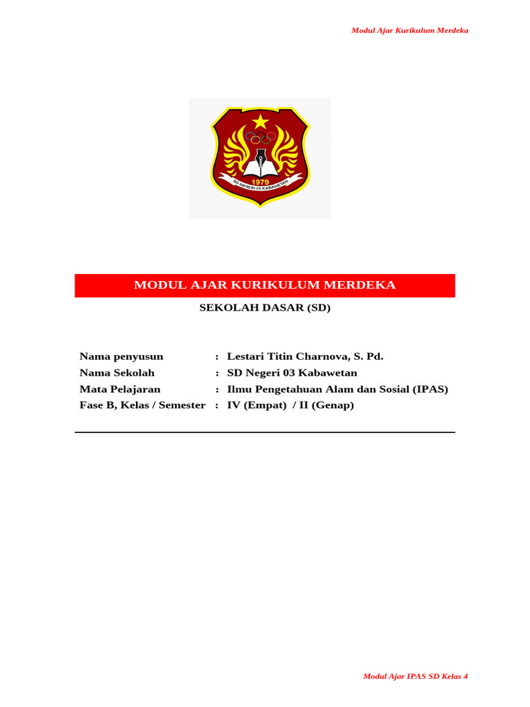 BAB 5 - MA IPAS Kls 4 (datadikdasmen.com) | PDF