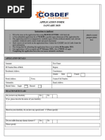 ATI Application Form 20251 | PDF | Identity Document