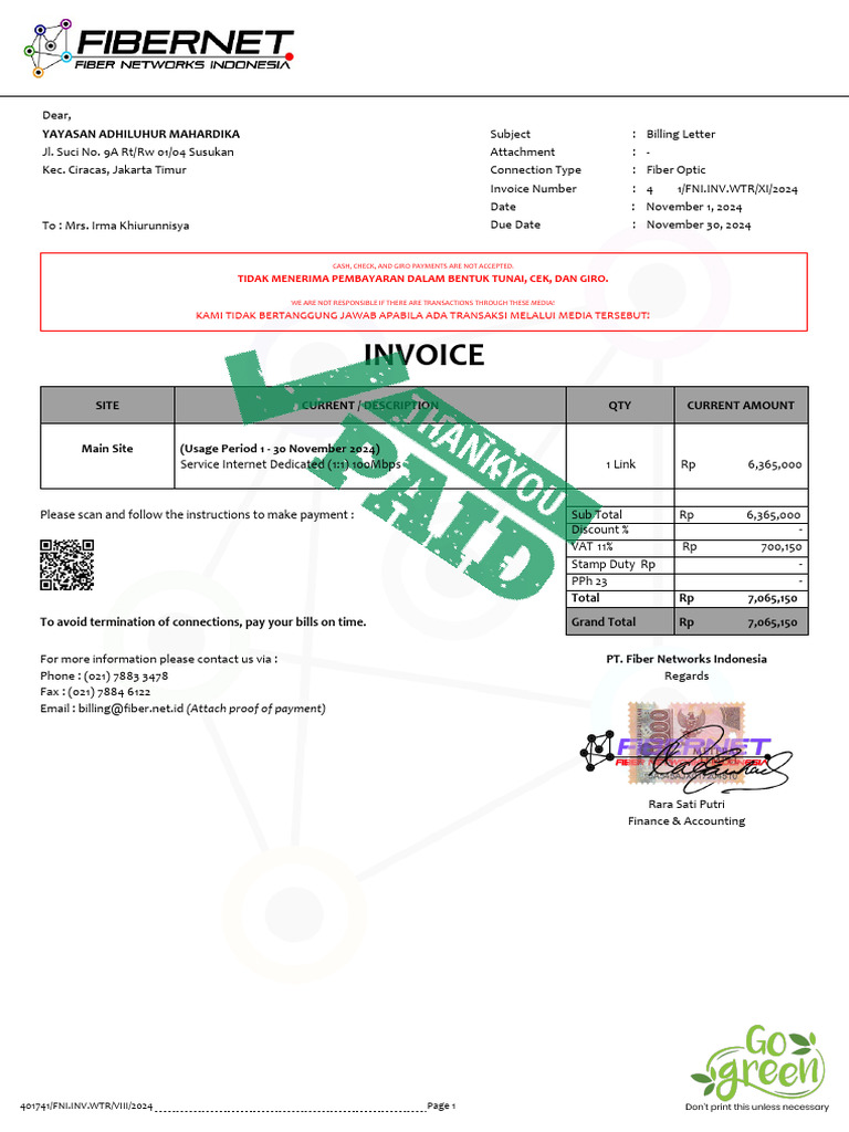 23 Internet Nota | PDF | Services (Economics) | Money