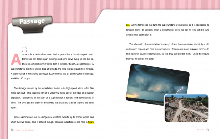 READING MYSTERY 1 Unit 13 | PDF