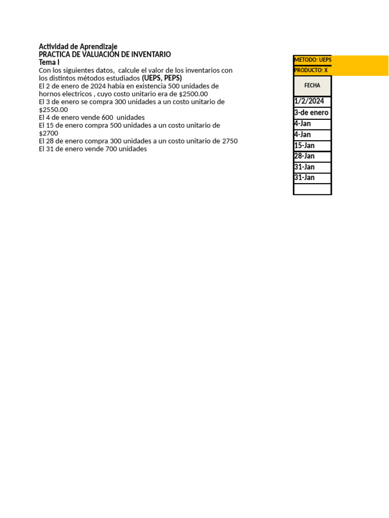 Actividad 1, Módulo 3 INV | PDF