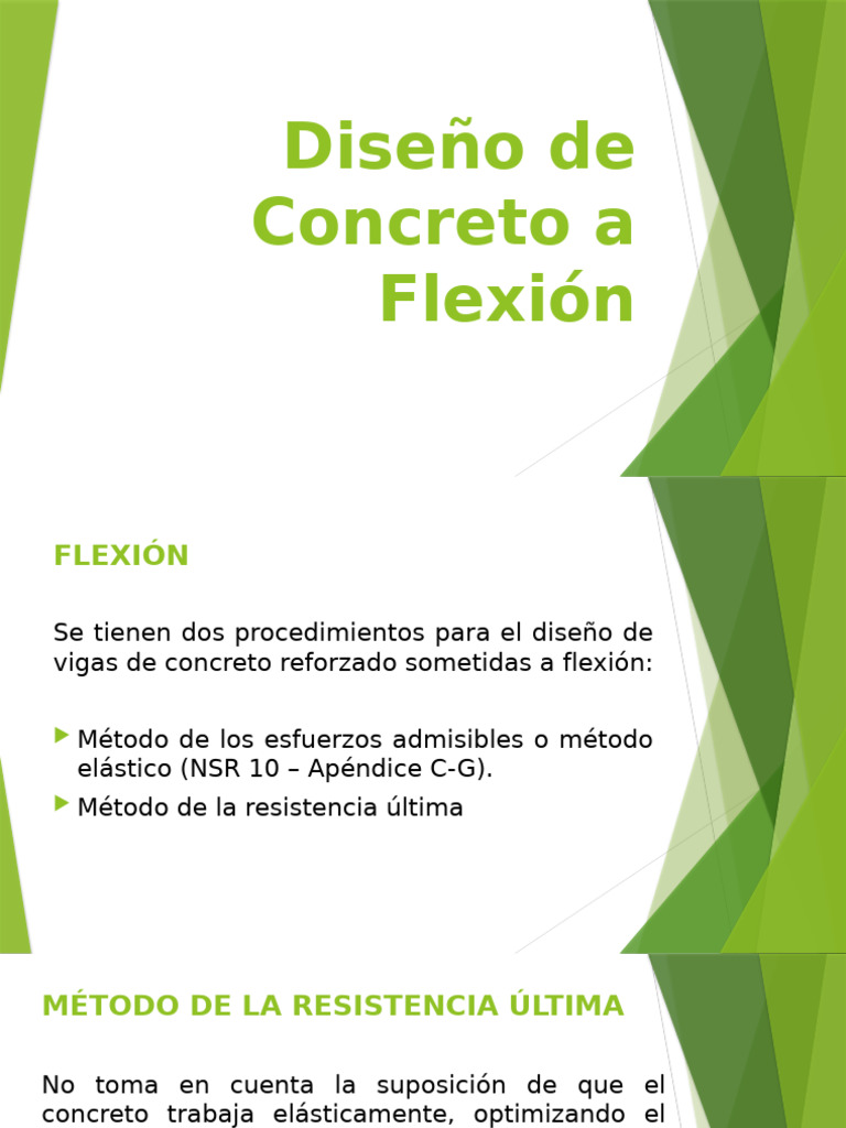 Diseño de Concreto a Flexión (1) | PDF | Viga (Estructura) | Hormigón