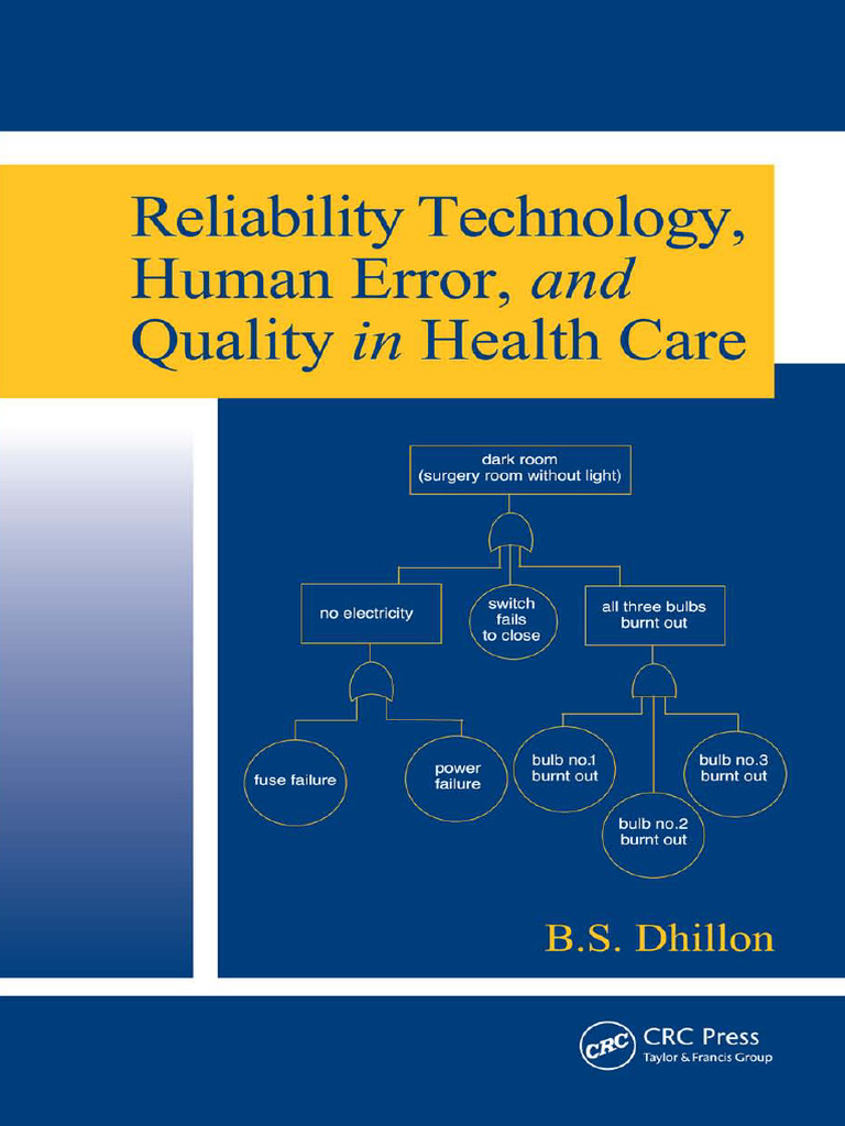 Reliability Technology, Human Error, and Quality in Health Care | PDF ...
