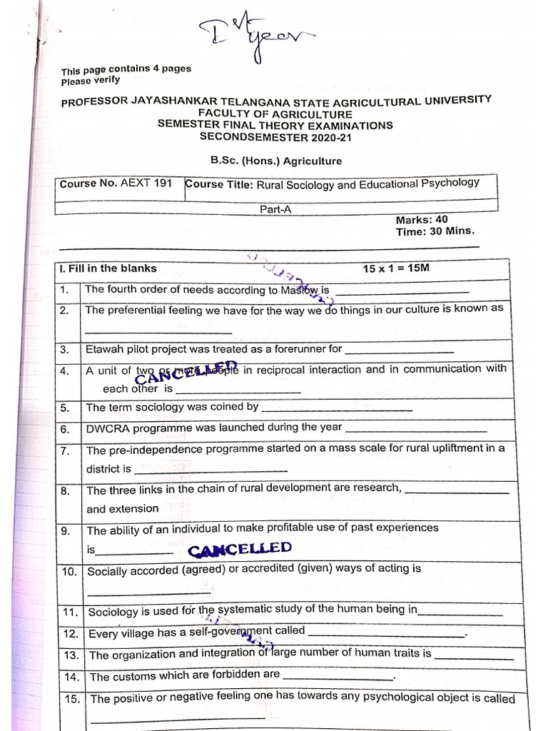 Aext 191 Previous Year Question Papers.pdf | PDF