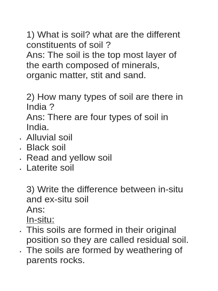 SOIL (Geography) - 1 - 240618 - 114444 | PDF | Soil | Soil Science