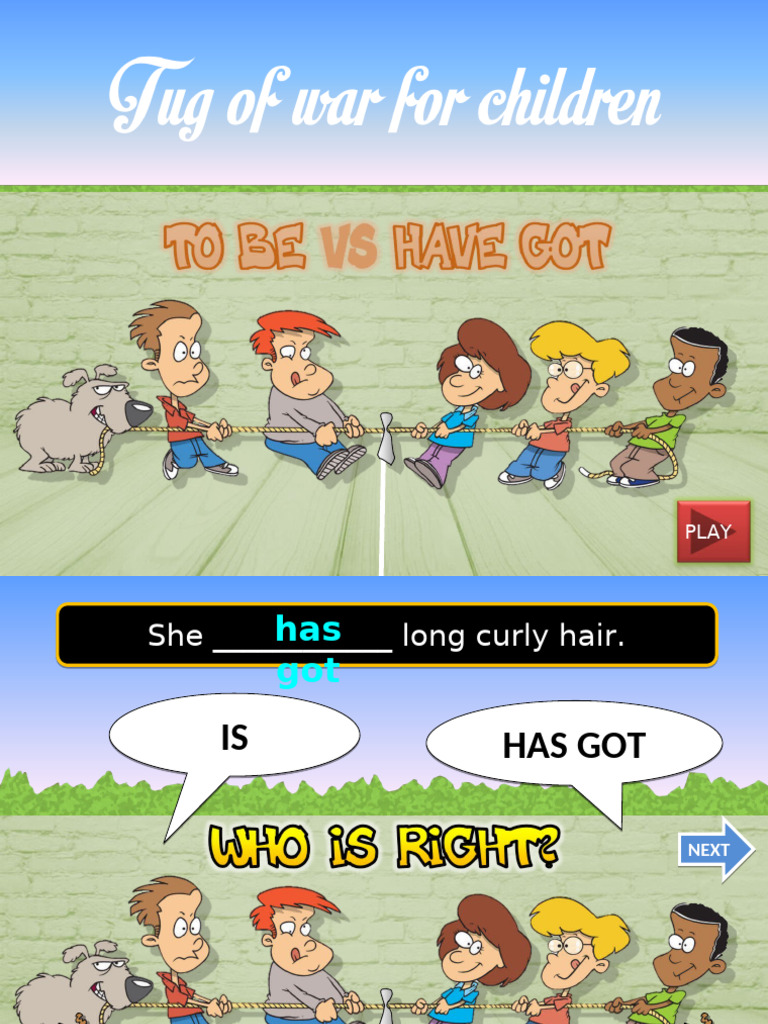 Tug of War For Children | PDF